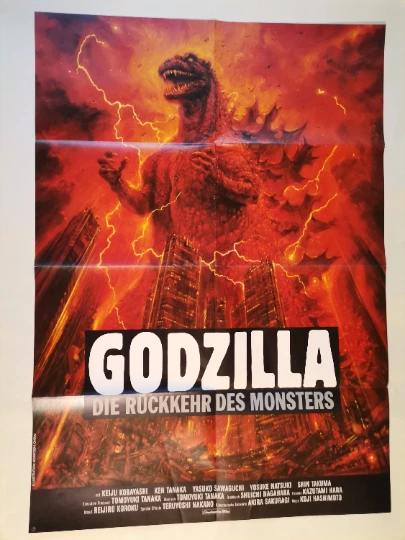 The Return Of Godzilla Poster