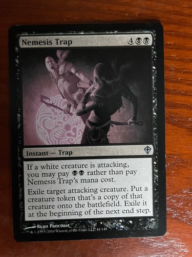 MTG Nemesis Trap CARD SINGLE USED EXCELLENT CONDITION SEE PHOTOS | eBay