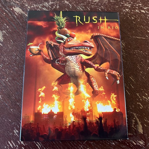 Rush In Rio Live Concert 2003 DVD 2-Disc Set, Booklet, and Sleeve ...