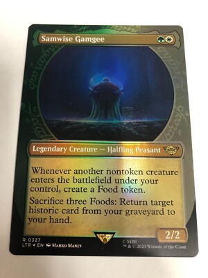 MTG Samwise Gamgee Showcase FOIL Rare Lord of the Rings 327 NM - LTR | eBay