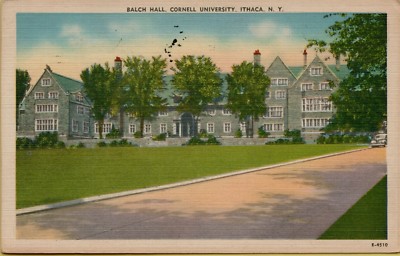 1950 Exterior View Balch Hall Cornell University Ithaca New York NY ...