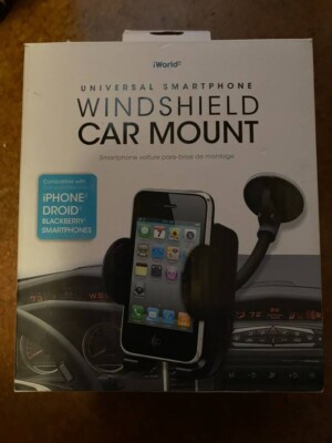 iWorld Universal Smartphone Windshield Car Mount | eBay