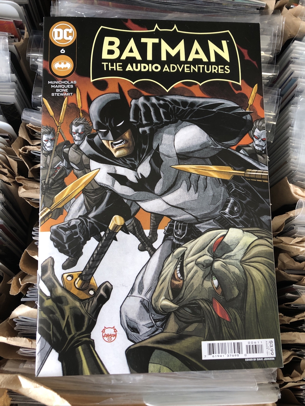 BATMAN THE AUDIO ADVENTURES #6 COVER A DAVE JOHNSON VF/NM DC 2023 | eBay