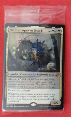 MTG Bling - Sealed Pre-Release Foil - Nethroi, Apex of Death - IKO ...