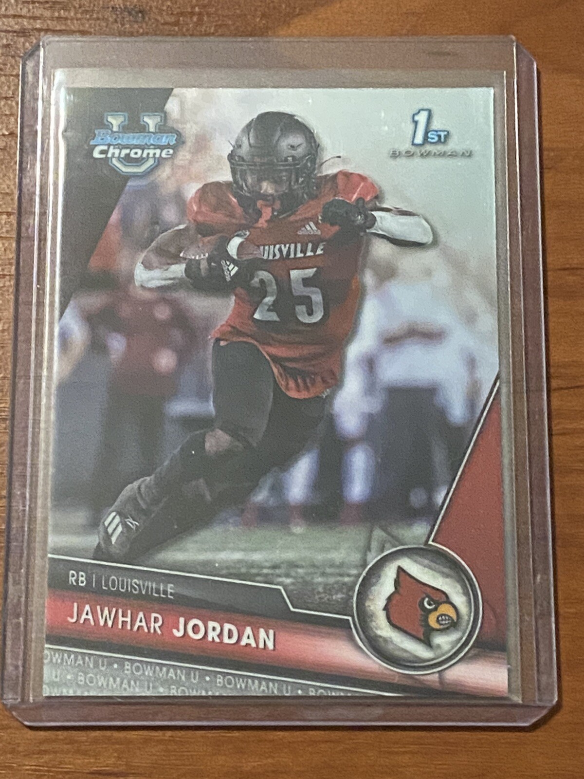 2023 Bowman U Chrome Football Jawhar Jordan #48 1st Louisville ...