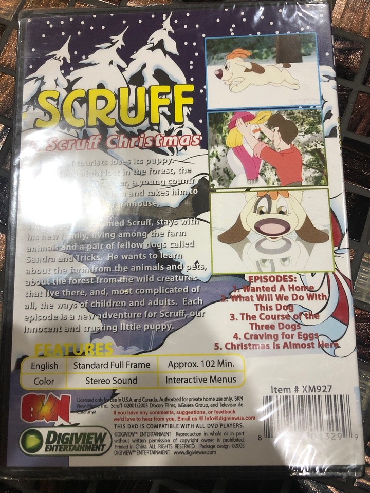 Scruff A Scruff Christmas Christmas Is Almost Here Dvd Video | eBay