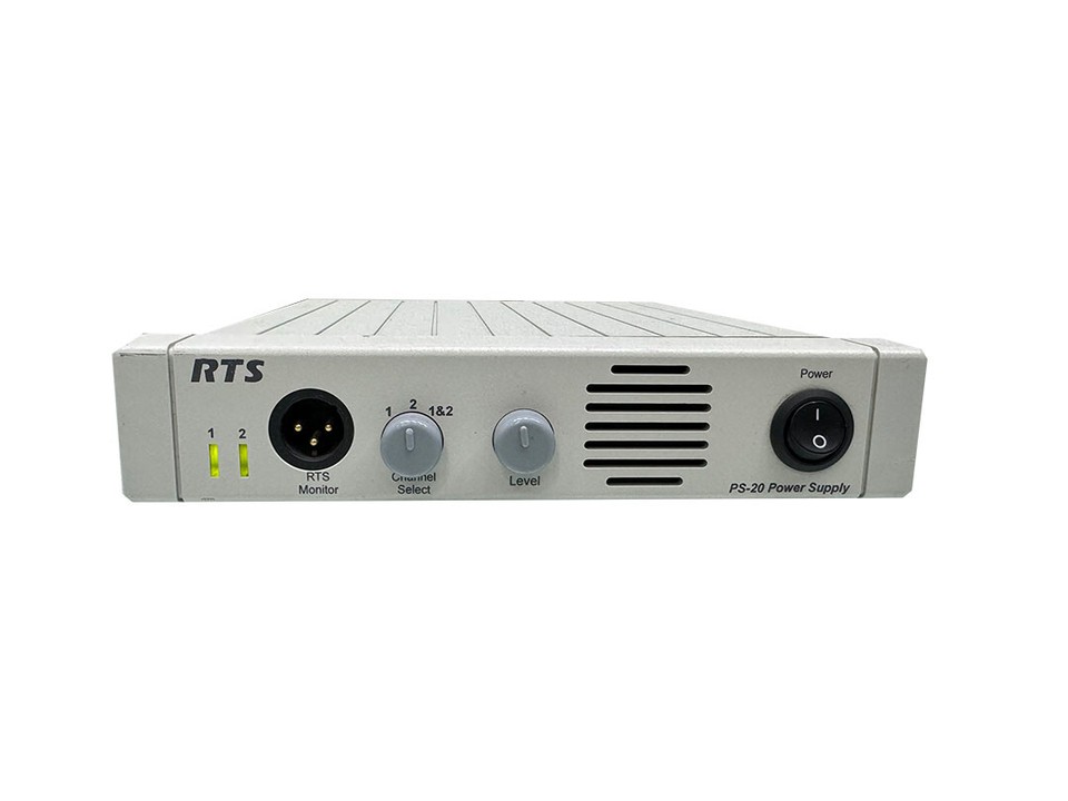 RTS PS-20 2-Channel Intercom Power Supply | 90007854100 | 2-Channel ...