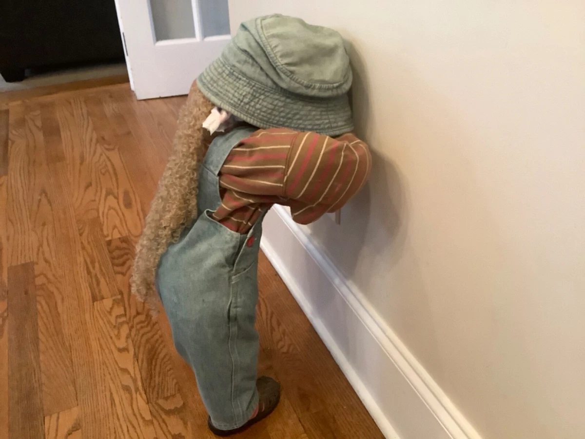 Girl Hiding In Corner