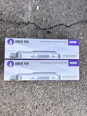 Solis Tek 1000W Metal Halide (Pulse-Start) Digital Lamps QUANTITY 2 ...