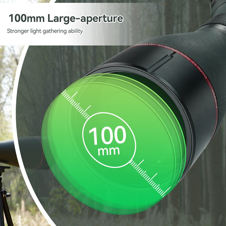 SVBONY SA401 APO Professional ED Spotting Scope 25-75X100 for Bird ...