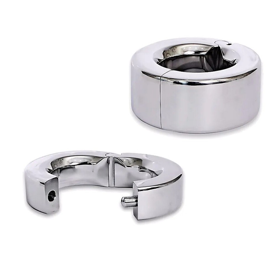 NS Hinged Ball Stretching Weights, Surgical Steel Scrotum /Testicle ...