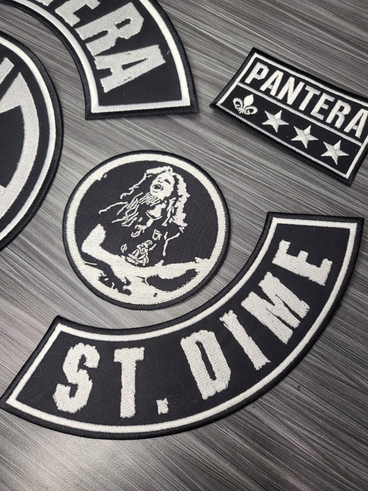 EMBROIDERED PANTERA CFH FULL PATCH SET 10pcs (Please Read Ad) | eBay