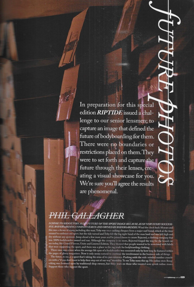 Riptide Surf Magazine Future Issue Mike Stewart Special 20th ...