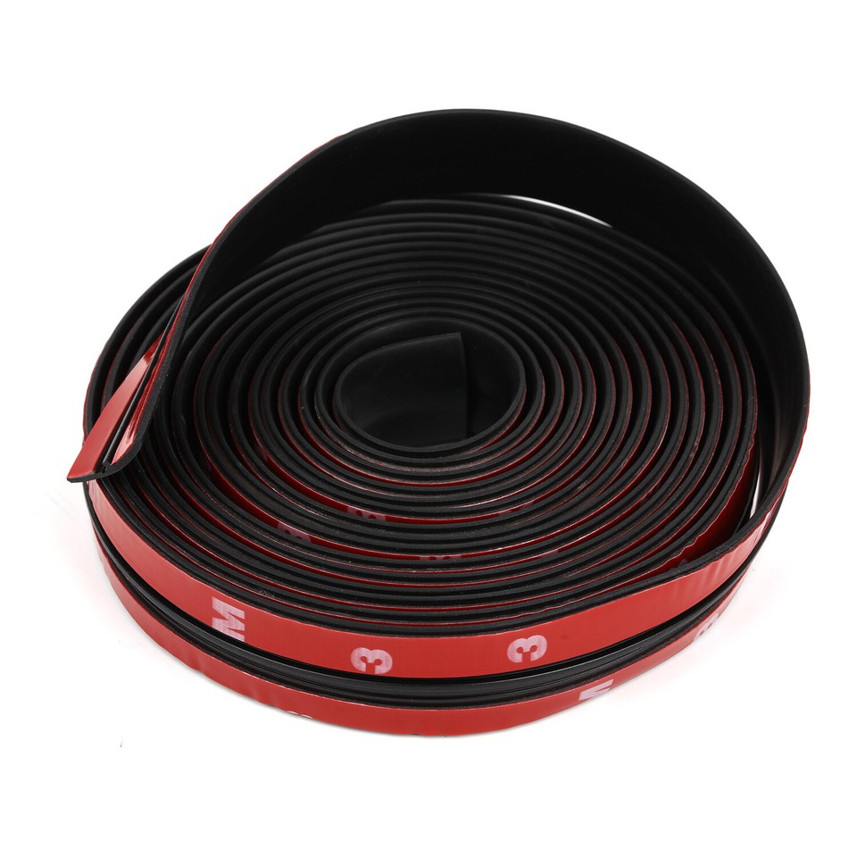 Waterproof 9.8ft T-Shape Rubber Seal Front/Back windows Edge Guard ...