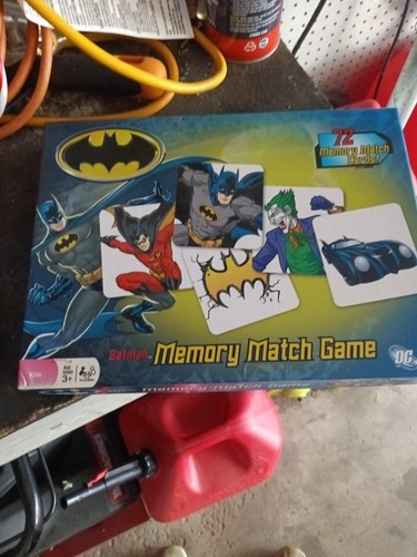 Batman memory match game complete | eBay