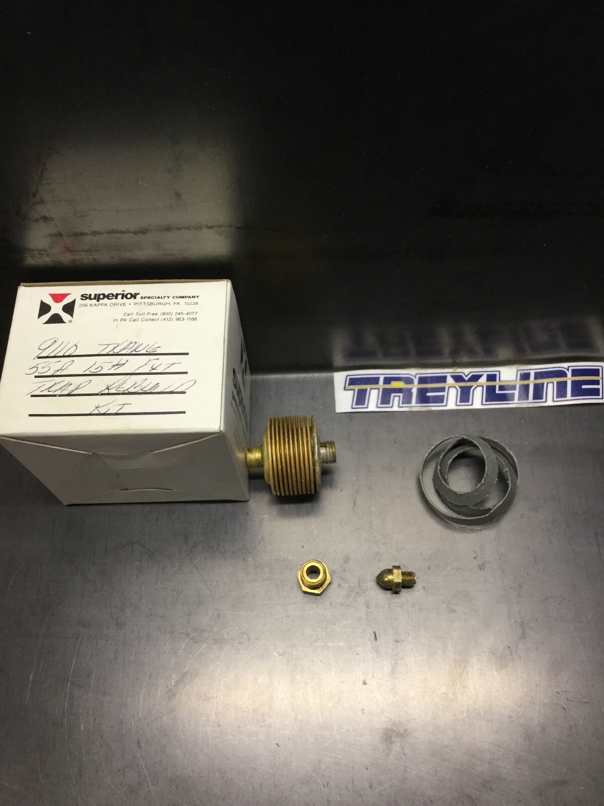 NEW, TRANE, 55A #15, STEAM TRAP BELLOWS KIT, REBUILD KIT, 9110, FAL-21 ...