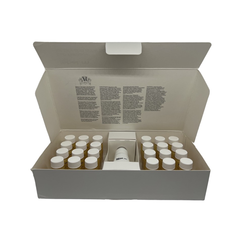 Label.M Treatments Lab Remedy for Dry & Itchy Scalp 24 X 10 ml | eBay