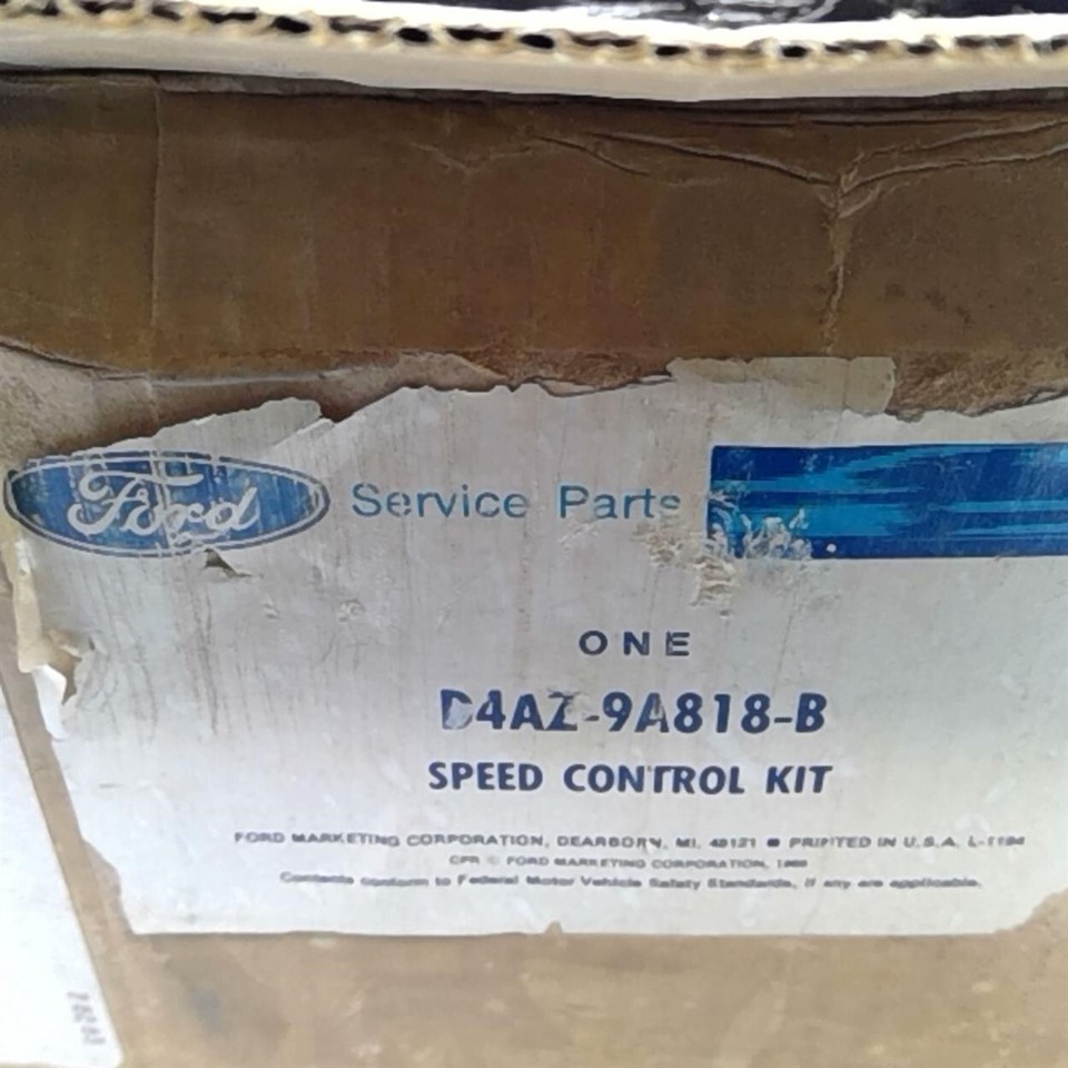 1973-1978 Ford F100 F250 F350 NOS Speed Cruise Control Kit | D4AZ9A818B ...