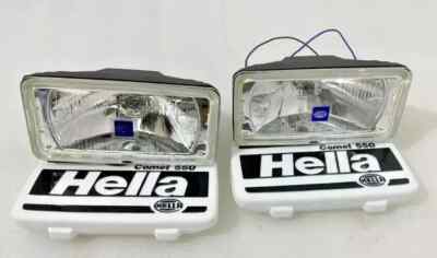 Hella Comet 550 Spot Driving Light avec couvercle et ampoule H3 55w 12v ...