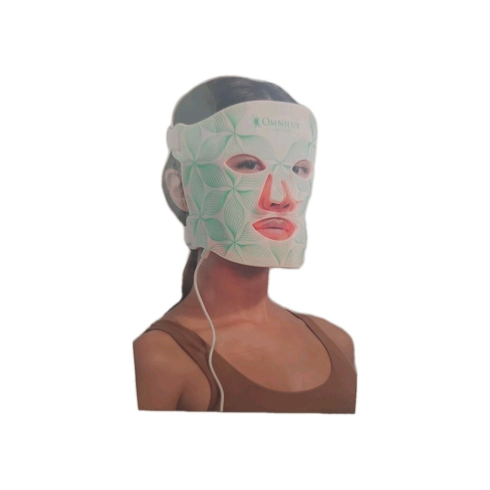 Omnilux Contour Women Face Reduce Wrinkles Painless Red Light Mask LLLT ...
