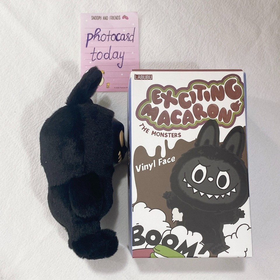 BLACK DOLL MACARON PLUSH TOY BLIND BOX FANMADE CUSTOM HALLOWEEN ...