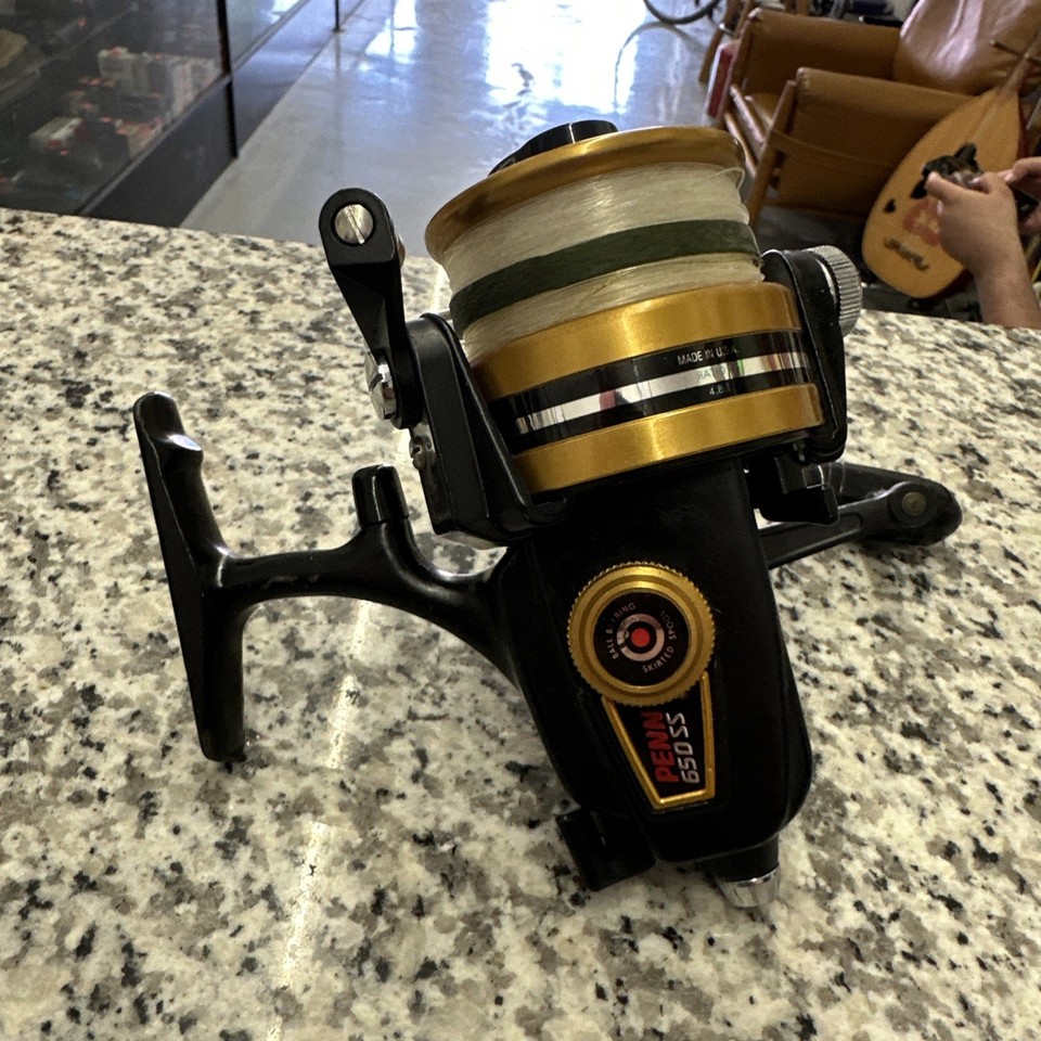 CLASSIC PENN 650 SS SPINNING REEL: SALTWATER, HIGH SPEED 4.8-1 RATIO ...