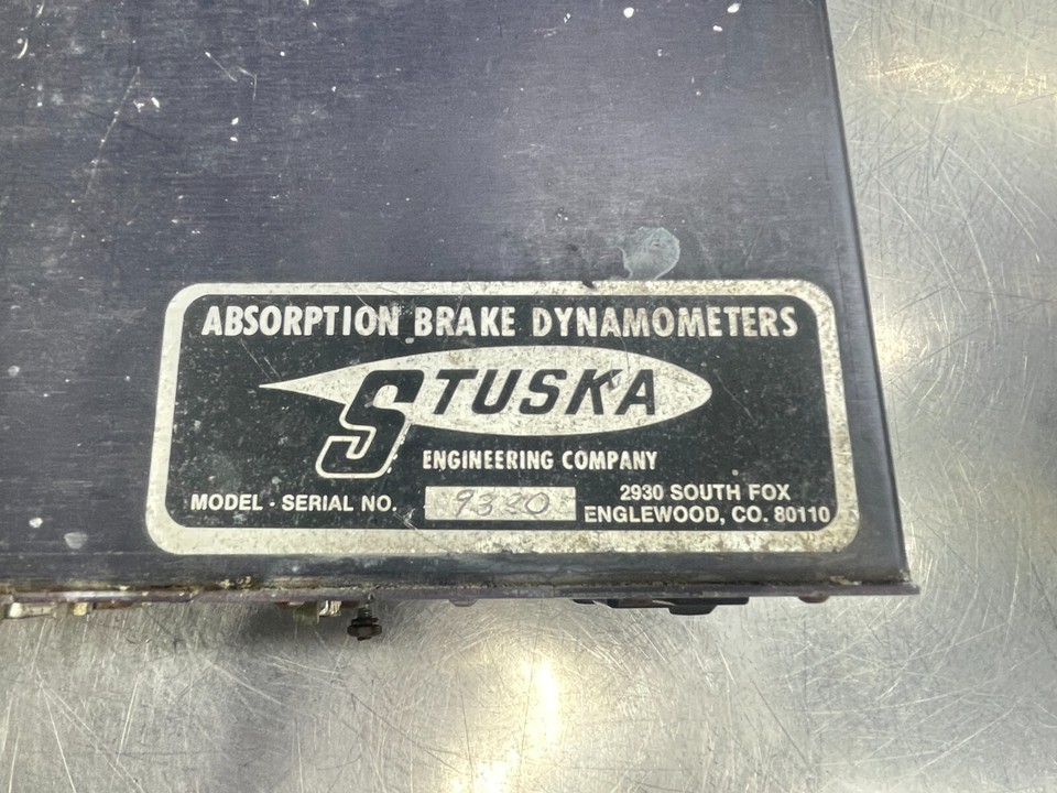 Stuska Dynamometer Data Acquisition Module - Used and Working Condition ...