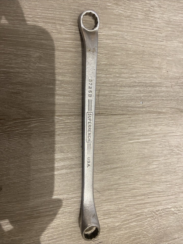 Williams Tools USA SUPERRENCH 8725B Double Box End 1/2" x 9/16" Wrench ...