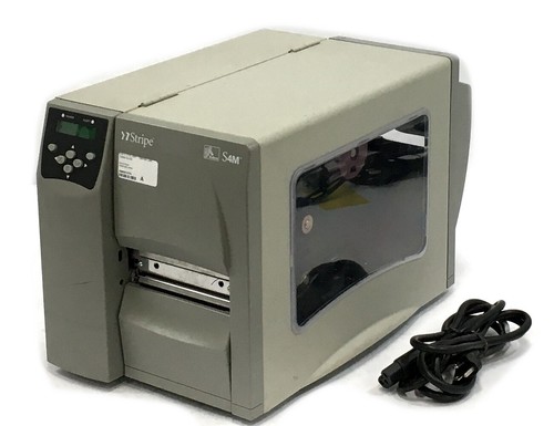 Zebra Stripe S4M Thermal Label Printer S4M00-2001-0700T Ethernet USB ...