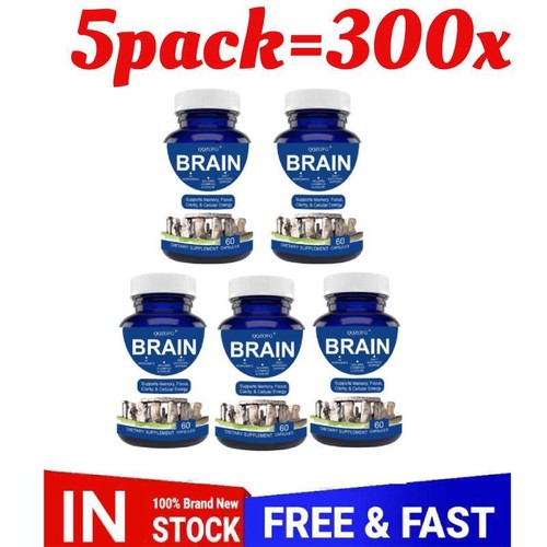 Dynamic Brain Supplement For Enhanced Memory and Focus 300Caps Ston e ...