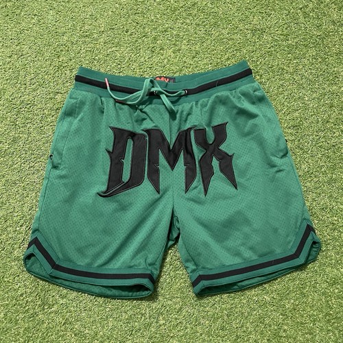 DMX x Shoe Palace 2021 Green Mesh Shorts Men's Size Large L Basketball ...