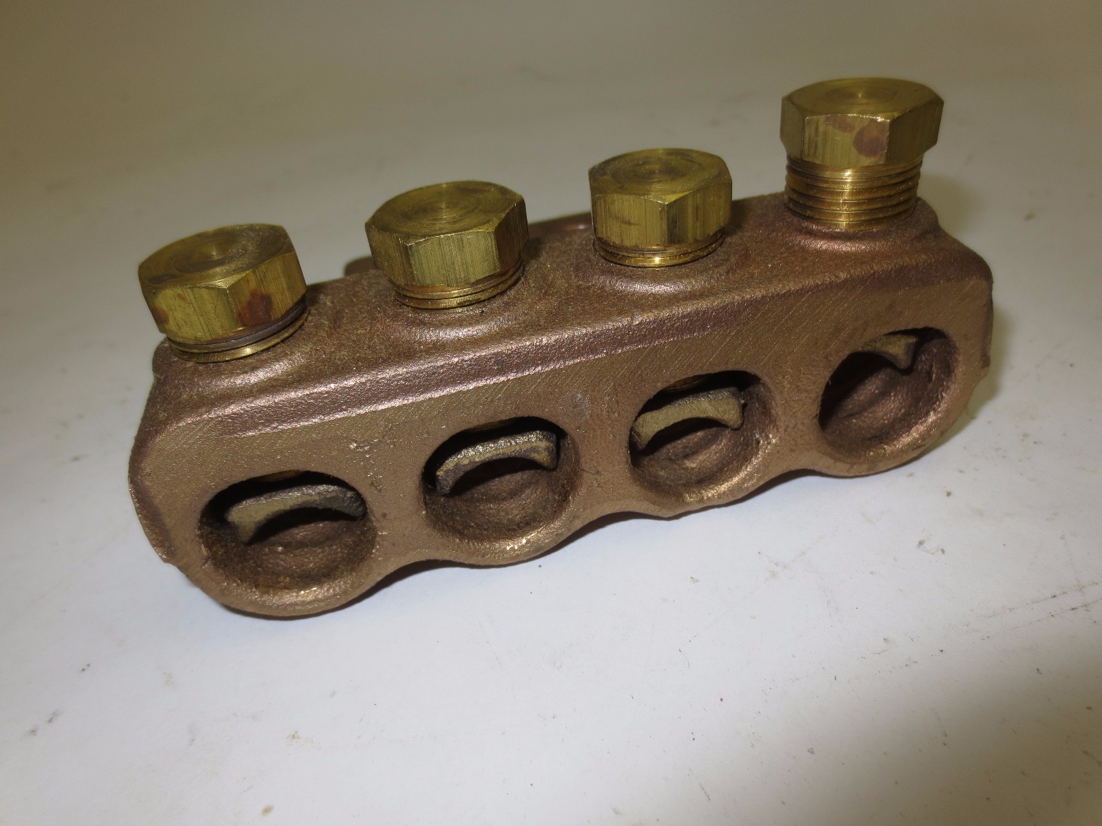 DOSSERT H4L50-4N 4-CONDUCTOR BRONZE BOLTED CABLE TERMINAL - 230kV - NEW ...