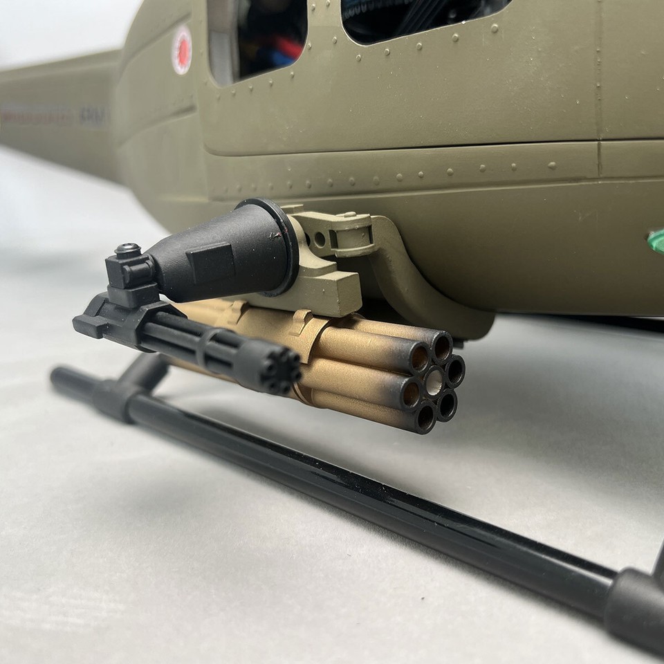 ROBAN RTF 470 Size UH-1D RC Army Green Helicopter GPS X2 flight Control Model | eBay