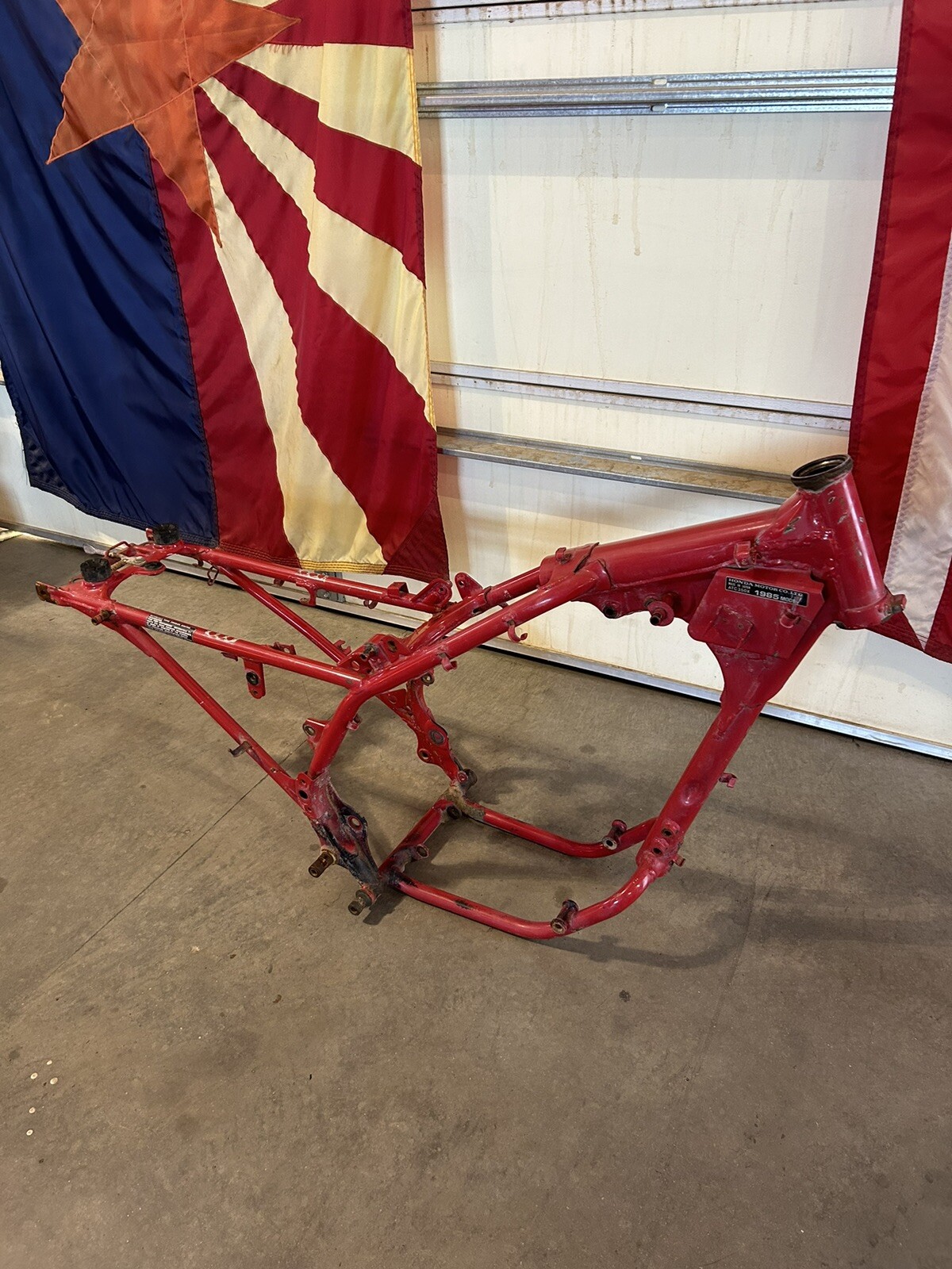 1985 85 HONDA ATC350X OEM FRAME CHASSIS ATC 350X ATC | eBay