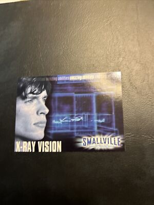 Jb7a Smallville Season 1 2002 Amazing Abilities #41 X-Ray Vision, Clark ...