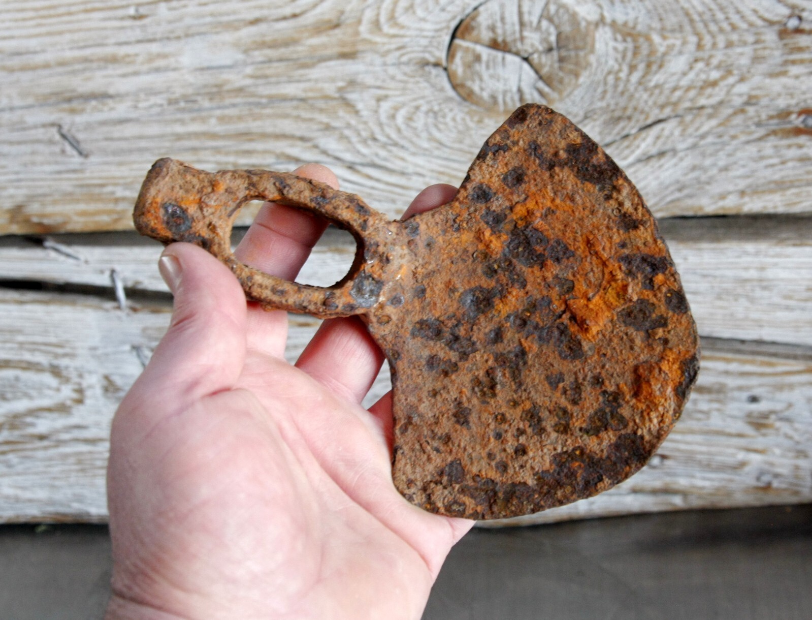 ANTIQUE ANCIENT ROMAN ARTIFACT - Iron mattock FARMING TOOL ...