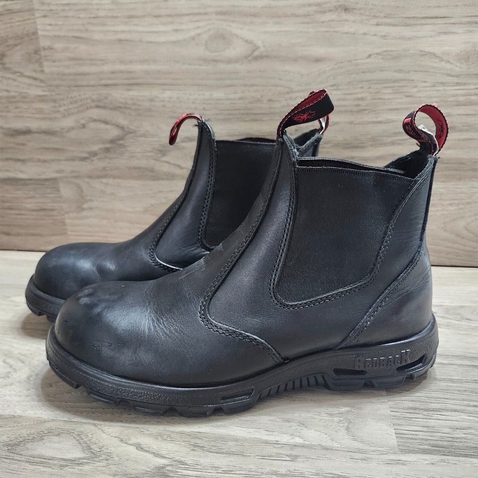 Redback UBBK Bobcat Black Leather Oil Kip Soft Toe Work Boots Men’s ...