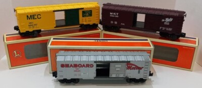 Lionel Trains Box Cars 6464-297, 6464-597, 6464-350 with Boxes Used | eBay
