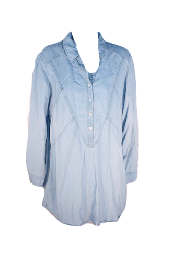ECI New York Blue Jean Shirt Dress Size Medium | eBay