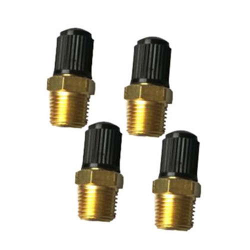 Highly Functional 4Pcs 18 Inch NPT Brass Air Compressor Tank Fill Valve ...