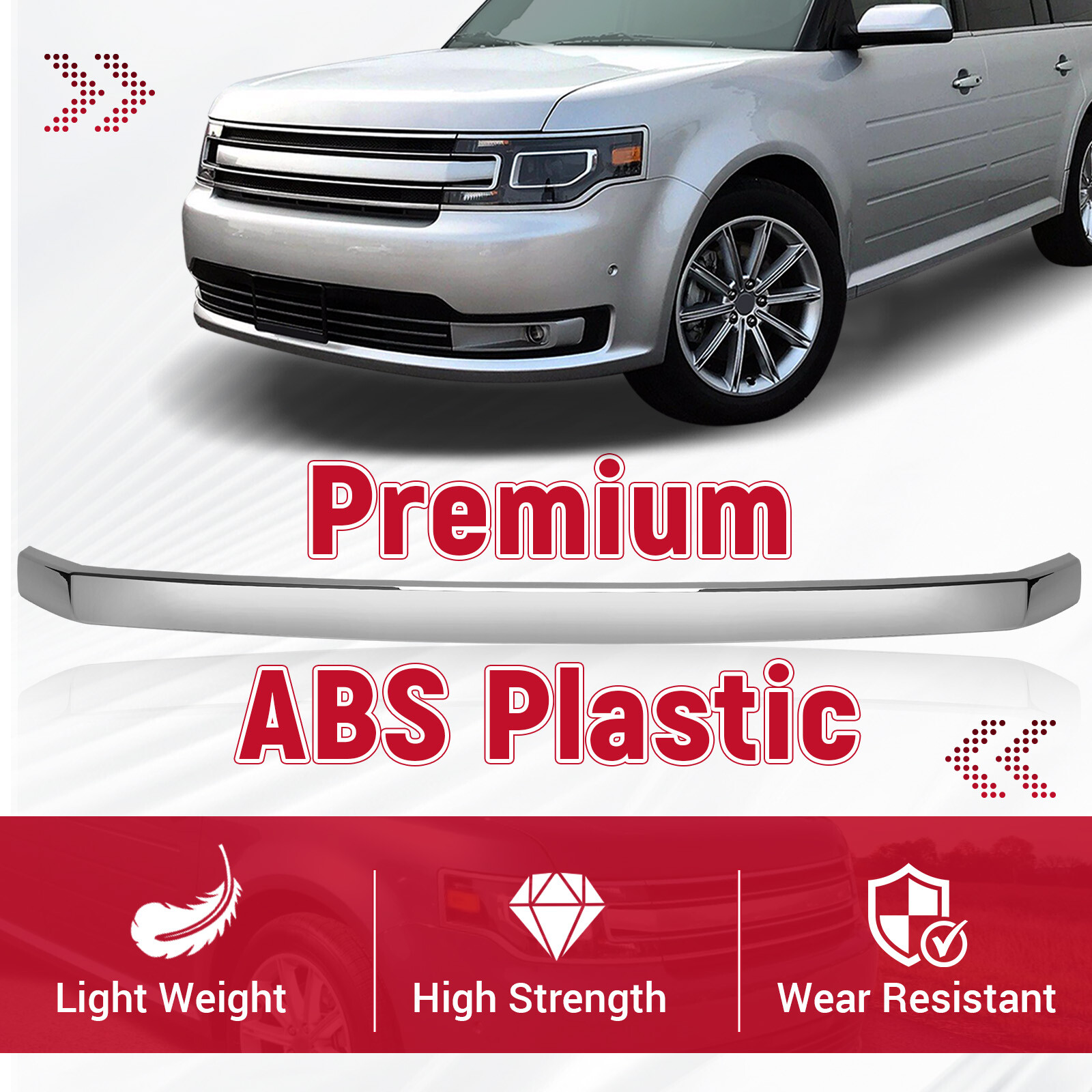 For Ford Flex Limited 2013-2019 DA8Z8200FA Center Grille Molding ...