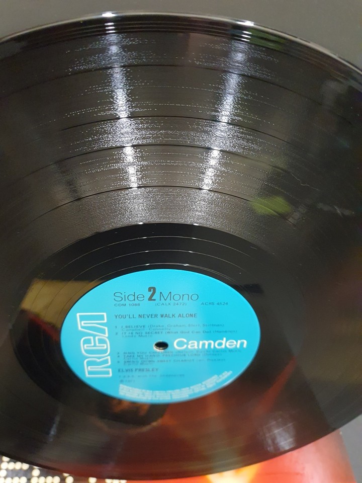Elvis You’ll Never Walk Alone Vinyl MONO CDM 1088 RCA CAMDEN | eBay UK