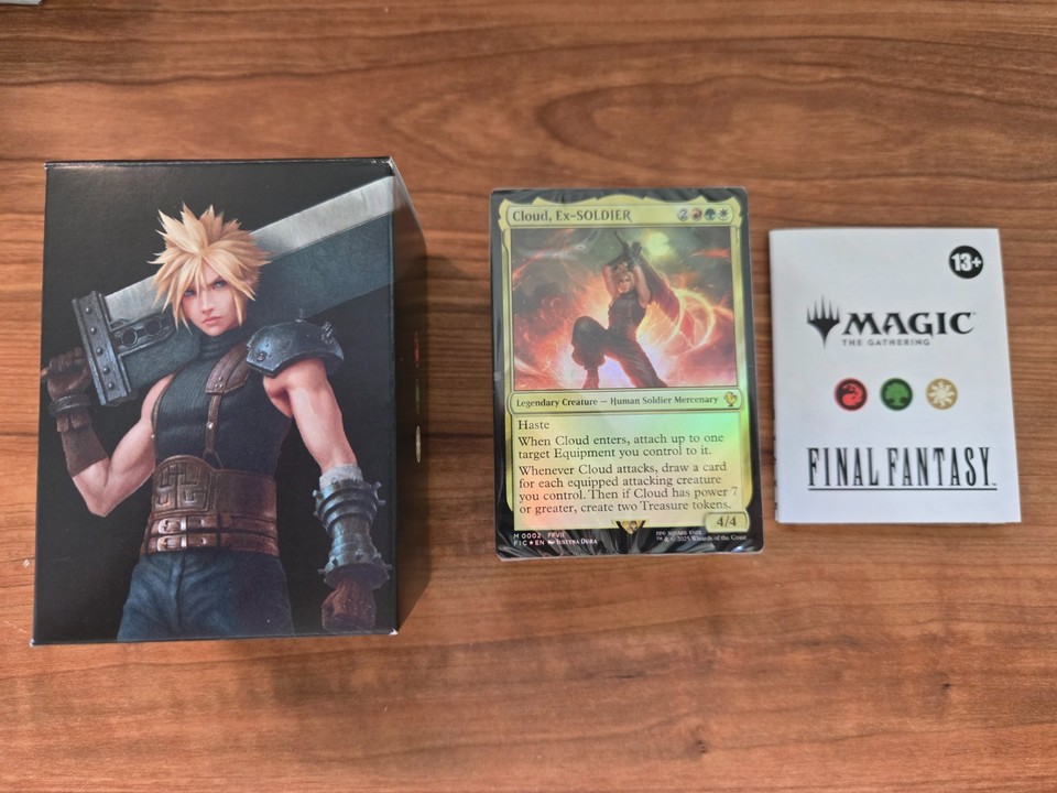 Magic MTG - LIMIT BREAK - SEALED NEW Commander Deck - FINAL FANTASY | eBay
