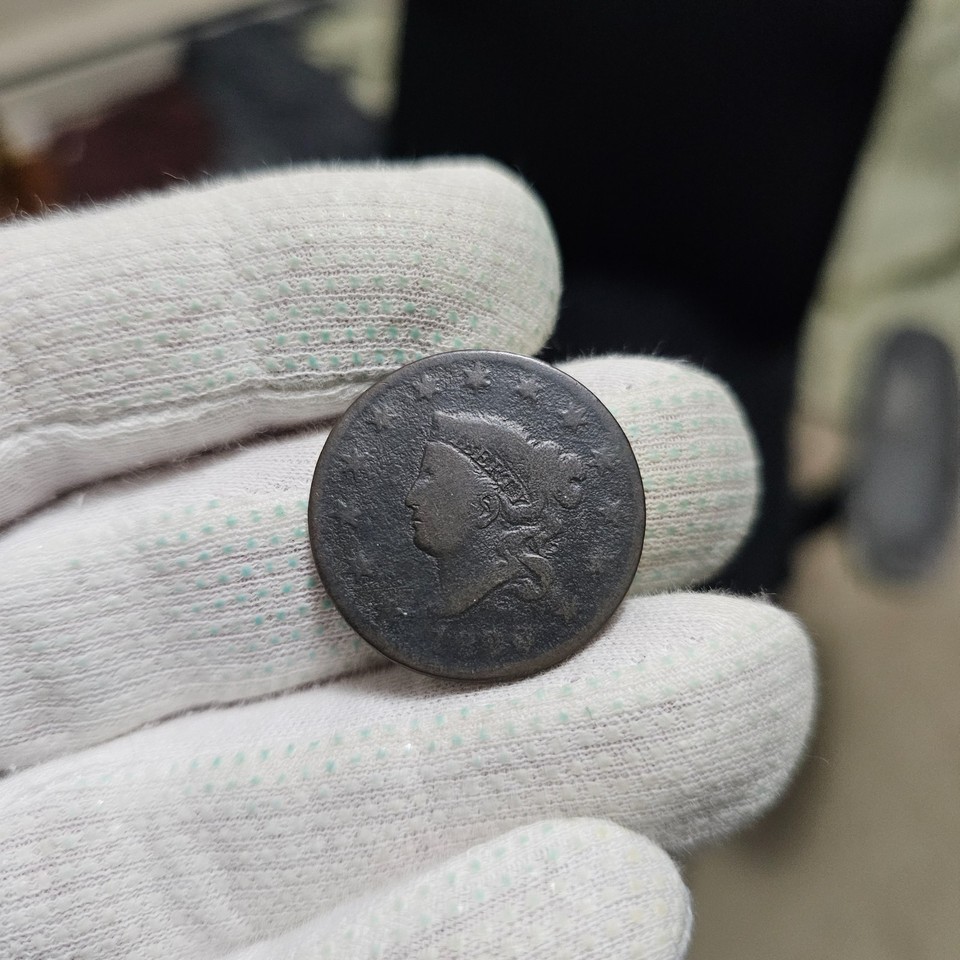 1820/19 Large Cent Overdate Old US Type Coin | eBay