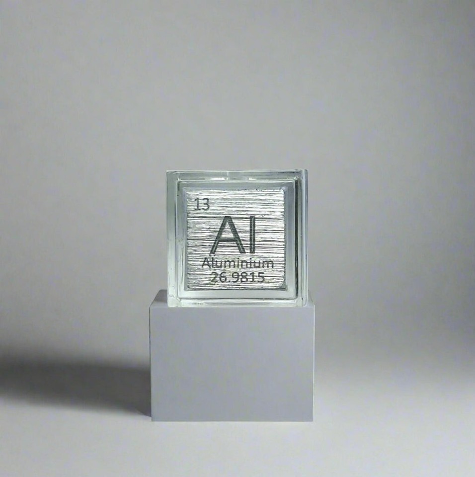 10mm .9999 Fine Aluminum Elemental Cube in Protective Case | eBay