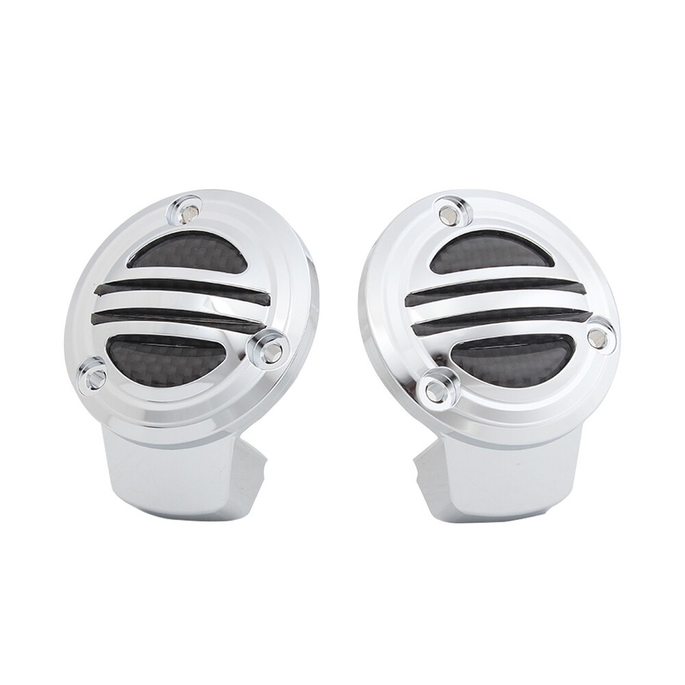Pair Motorbike Throttle Covers For Triumph Bonneville T100 Thruxton ...