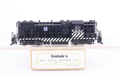 HO Scale Brass Tenshodo Santa Fe GP7 Diesel Locomotive | eBay