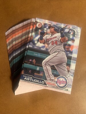 2018 Williams Astudillo 31 Rookie Card Lot RC Bowman Near Mint | eBay