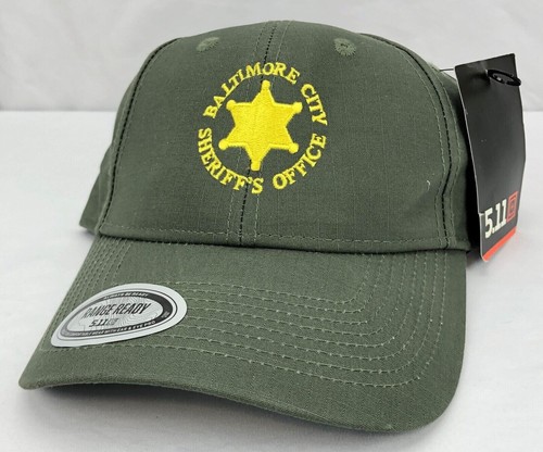 5.11 TACTICAL 89381 RANGE READY SHOOTERS BALLCAP HAT BALTIMORE CITY ...