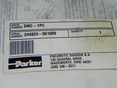 PARKER SMC-1PC ELECTRONIC SENSOR HALL EFFECT | eBay